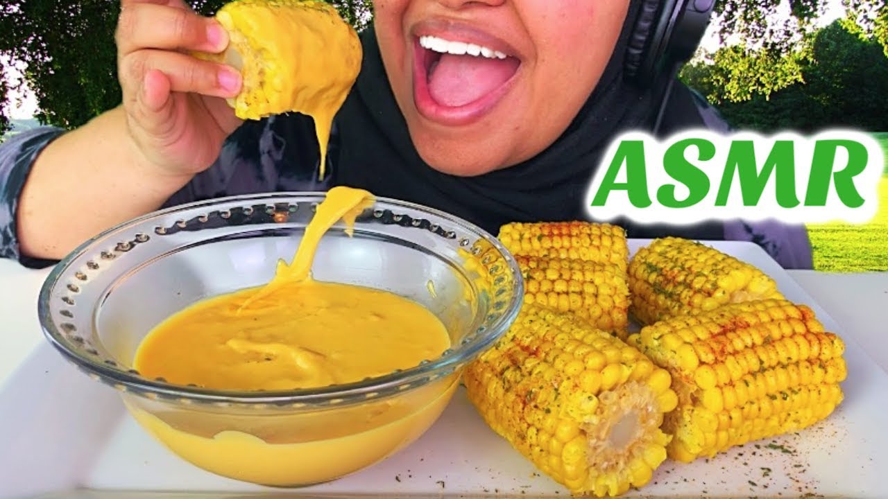 ASMR Cheesy Corn | Eating Sounds | | No Talking | Diamond ASMR - YouTube
