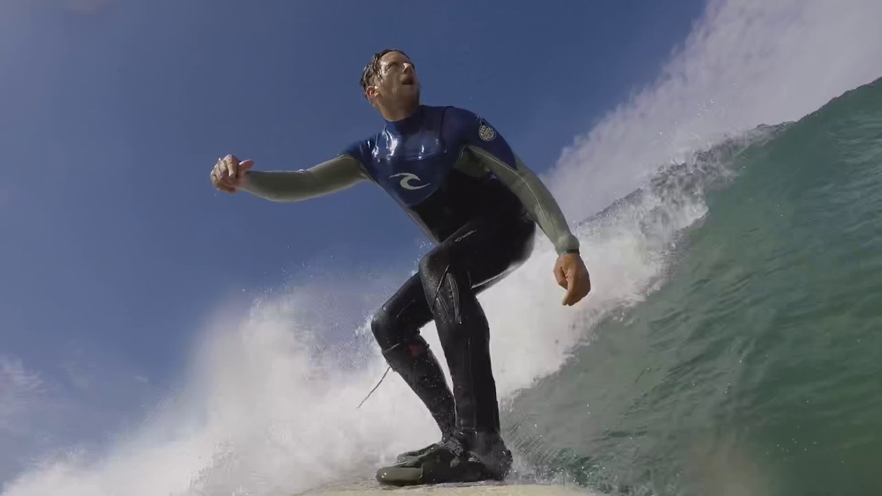 Godrevy on 7’6” chocice MellowWave surfboards - YouTube