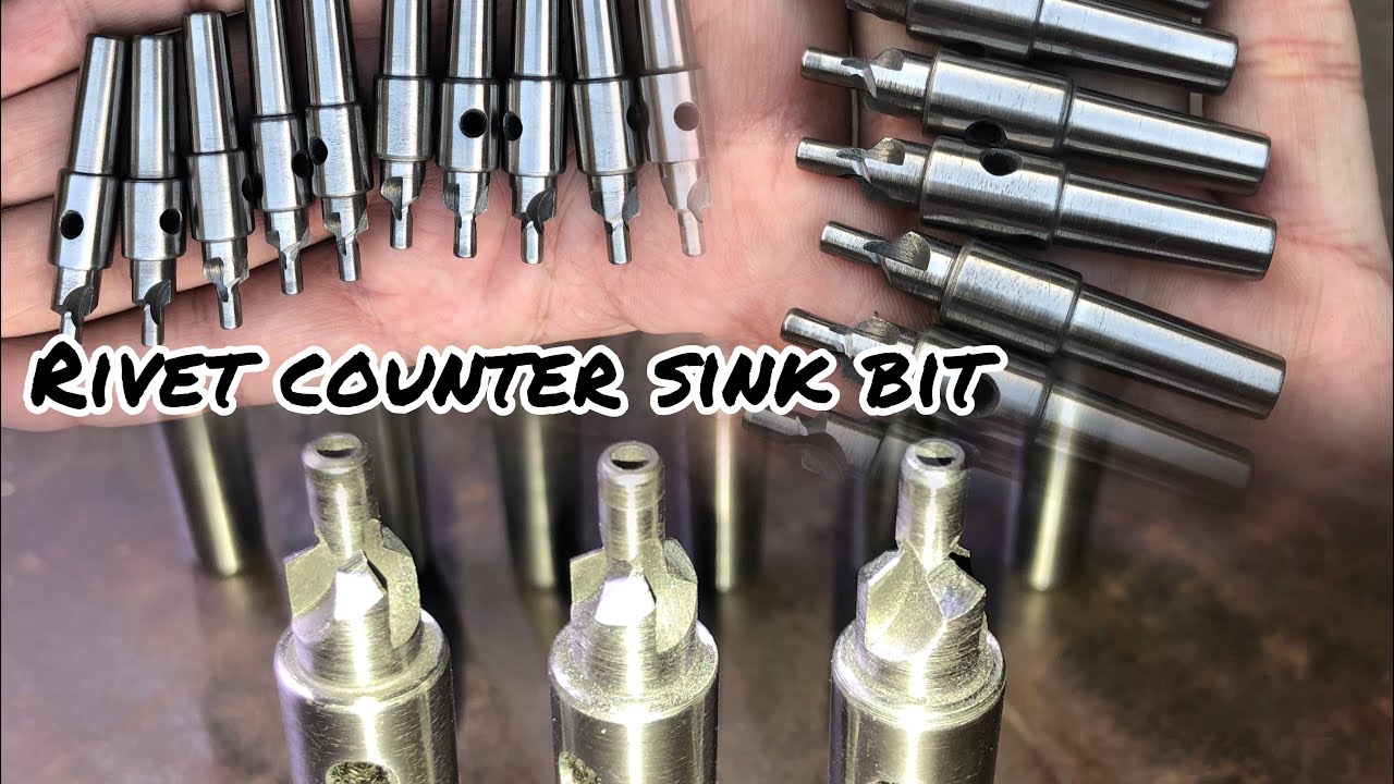 Rivet Countersink Bit Manufacturing Tutorial | "Mastering Metalwork ...