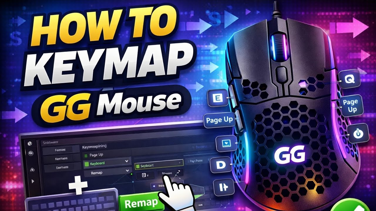 Keymapping gg mouse pro part 2 #freefire - YouTube