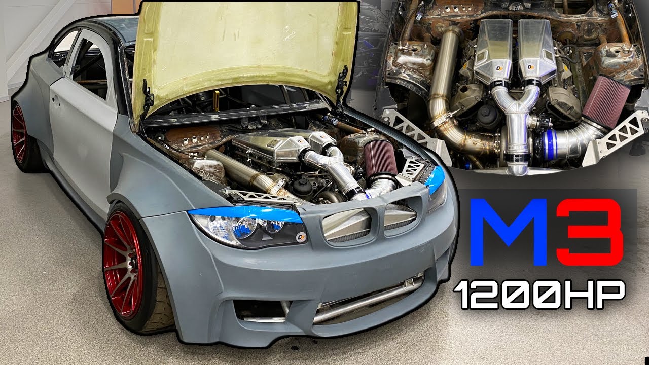 Vaškelio 1200HP M3 V8 variklis - Projektas GYVAS | 4 Seater DRIFT TAXI ...