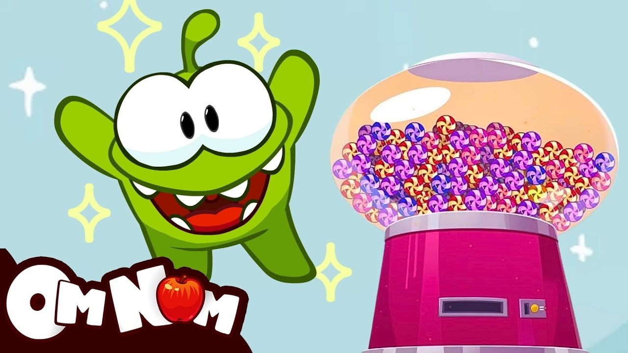 Om Nom's Candy Machine Game | Educational Kids Cartoon | Learn English ...
