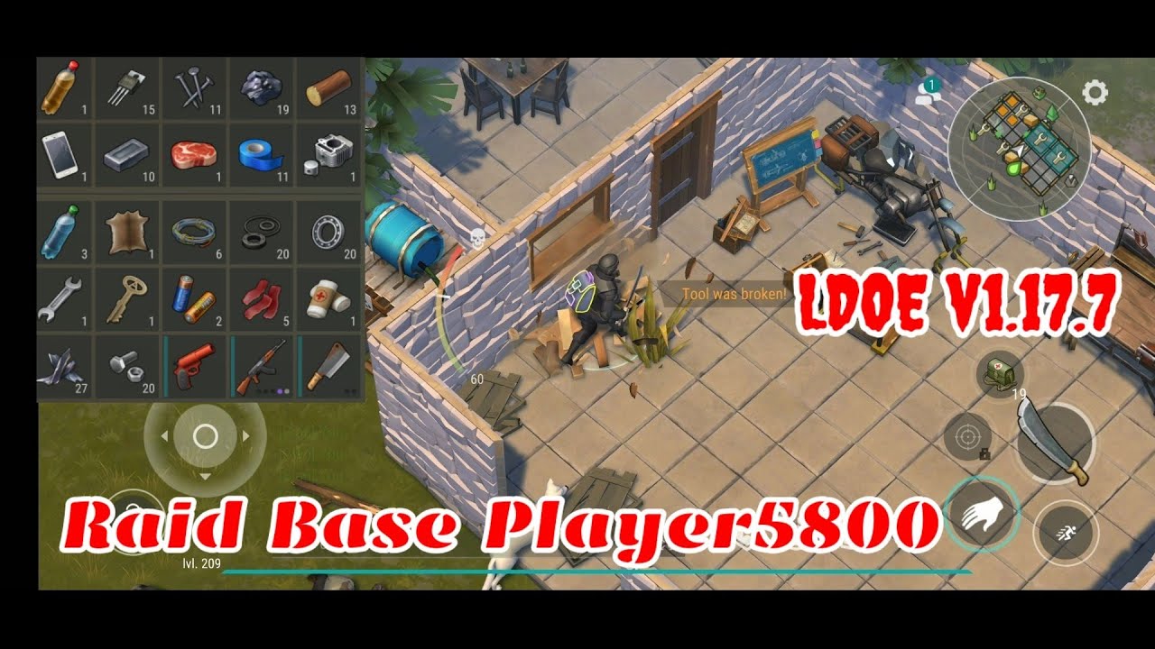 LDOE Raid Base Player5800 | Last Day on Earth v1.17.7 - YouTube