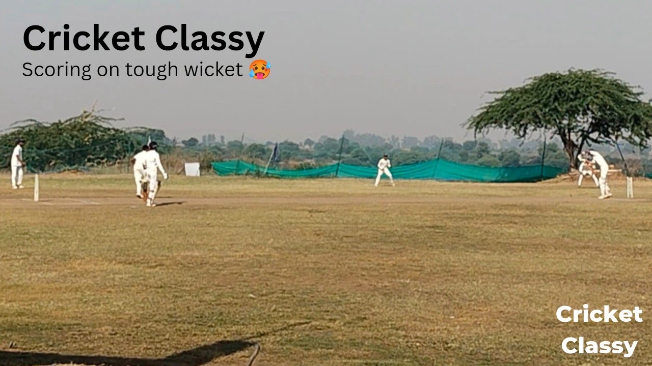 Cricket Classy Scoring On Tough Wicket 🥵🔥 Missed First Half Century 😩 # ...