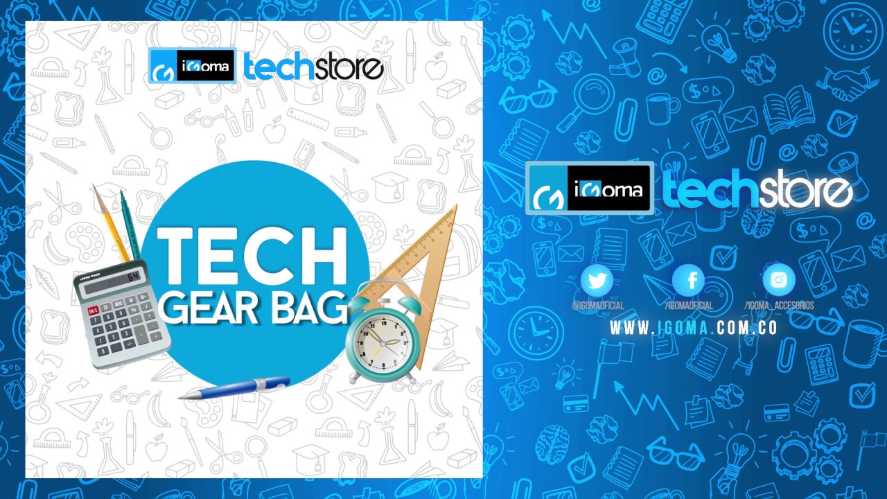 TECH GEAR BAG - YouTube