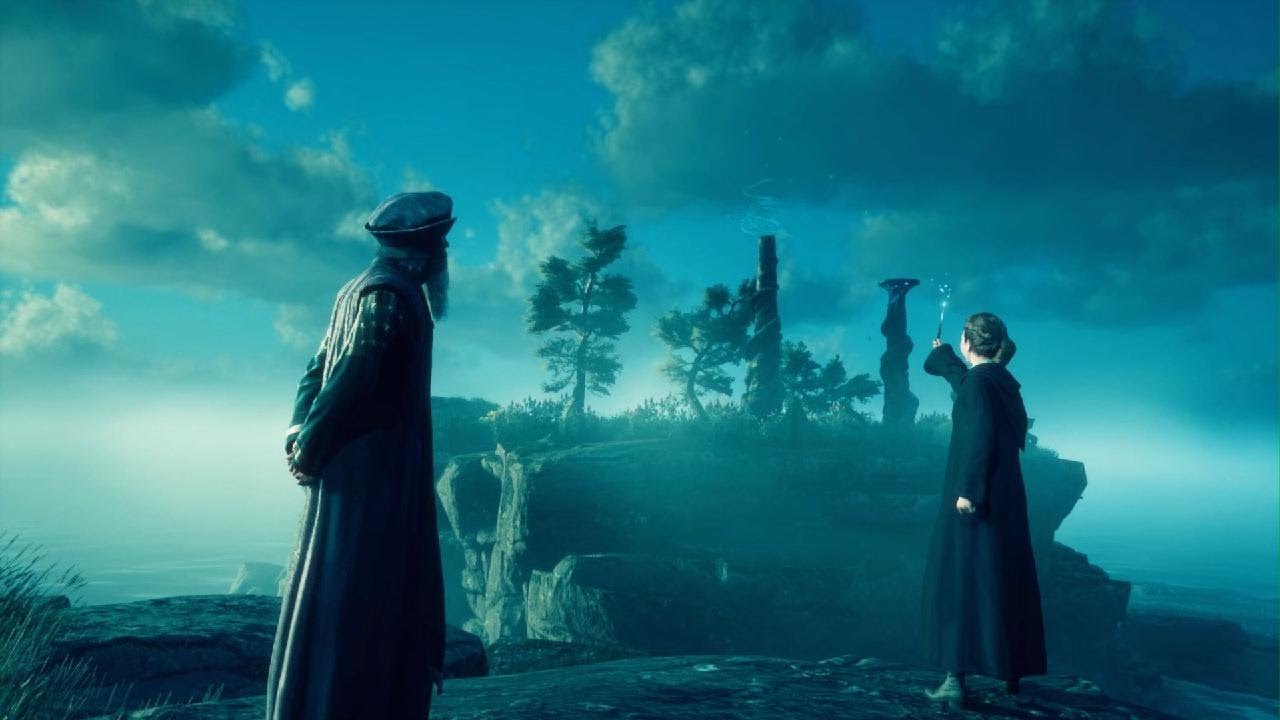 Hogwarts Legacy Professor Rackham Cut Scene - YouTube