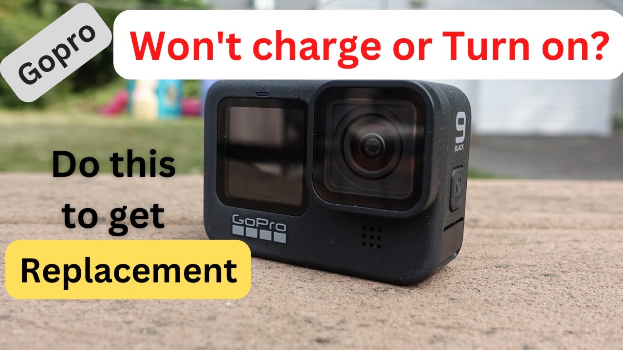 GoPro Hero 9 - Won’t charge or Turn on ? Easy fix to get replacement ...