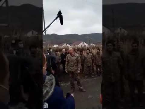 Prezident:İlham Eliyev Qubadlida esgerlerle gorushdu👍✊🇦🇿