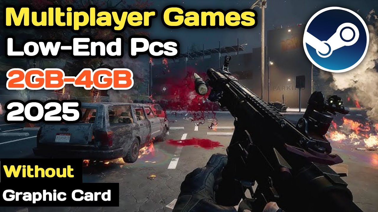 Top 30 Multiplayer Games to Play with Friends for Low-End PC | No Graphics Card Needed - YouTube