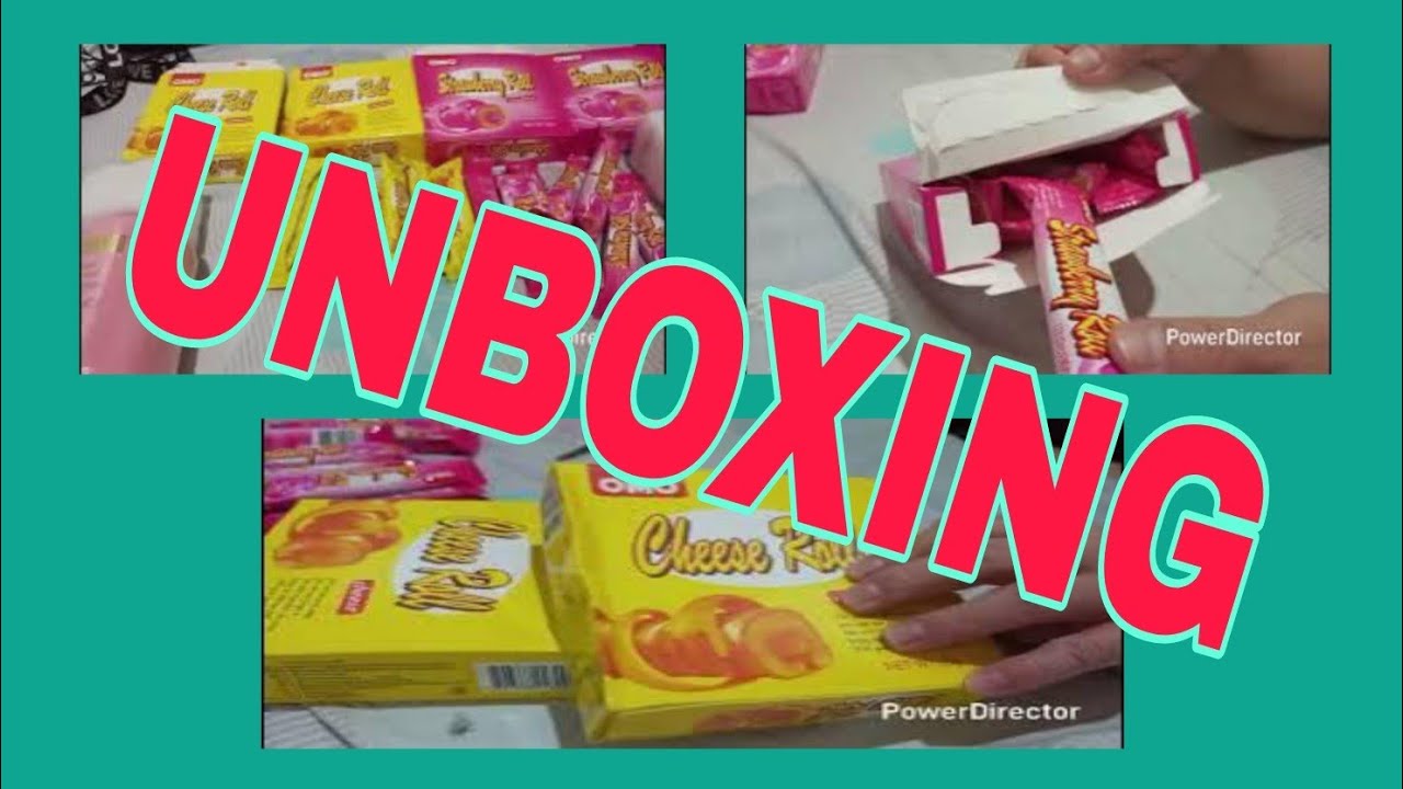 Unboxing cheese roll.stroberry roll& sakura lotion - YouTube