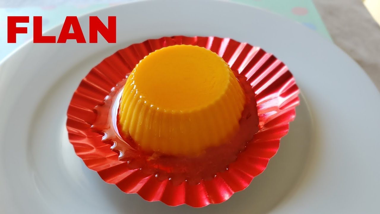 Flan de maizena o de papelito rojo - YouTube