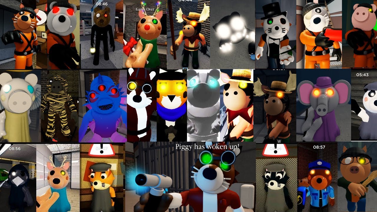 ROBLOX PIGGY 2 CHAPTER 1-10 ALL JUMPSCARES - YouTube