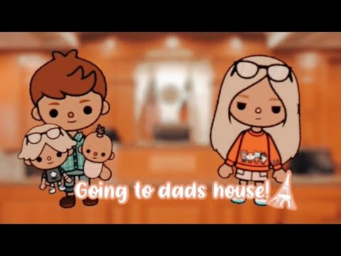 GOING TO DADS HOUSE - Roleplay - Toca Boca Life World - YouTube