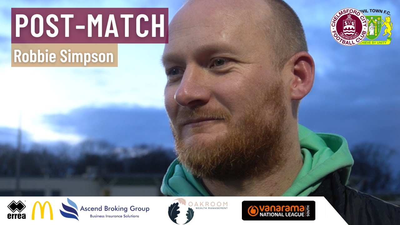 Robbie Simpson post Yeovil Town (H) - YouTube
