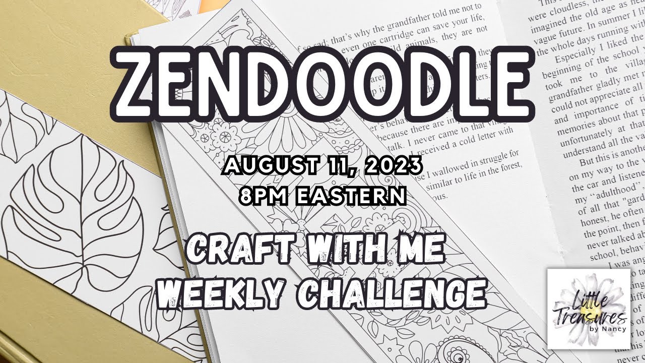 Zendoodle: Ultimate Craft Challenge for Creative Minds - YouTube