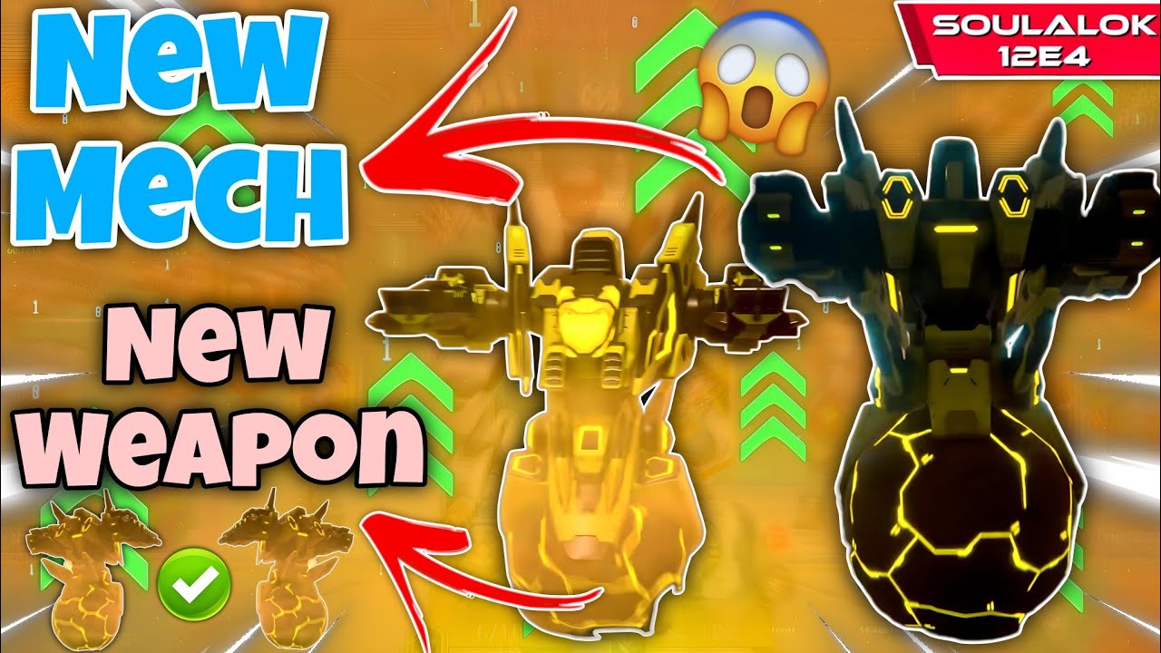 Mech Arena New Mech And Weapon 😉 | New Close Combat Mech In Mech Arena ...