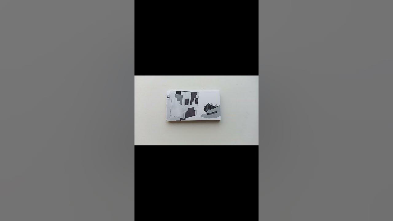 How to Make Cow Girl | Minecraft Anime Flipbook Animation - YouTube