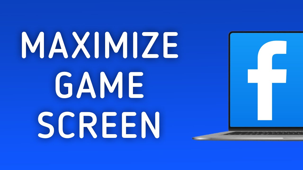 How to Play Game in Full Screen in Facebook on PC - YouTube