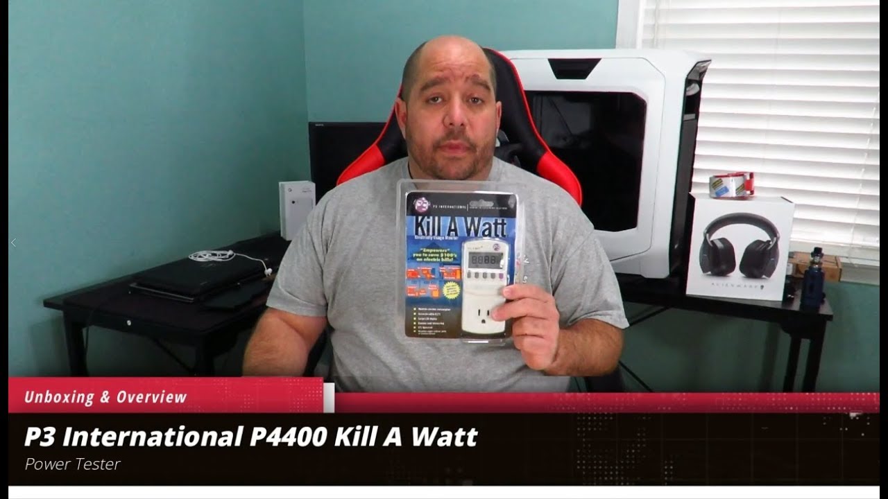 Unboxing and overview of the P3 International P4400 Kill A Watt - YouTube