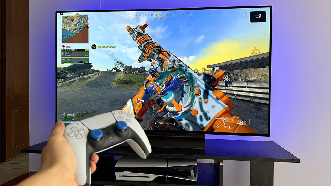 Warzone 3 PS5 Slim Gameplay 4K 144hz HDR | LG OLED C4 48" Best Oled ...