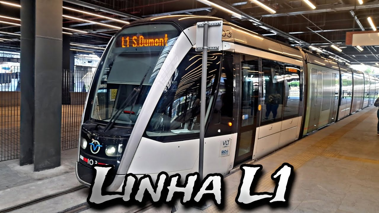 VLT Carioca - Linha 1 Terminal Gentileza X Santos Dumont (HD) - YouTube