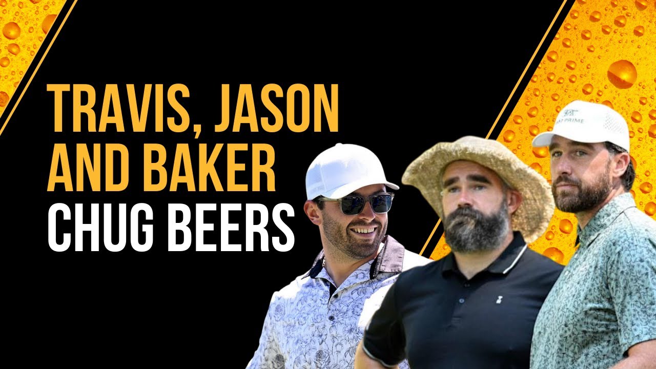 NFL Stars Turn Golf Into a Beer Chugging Party! - YouTube