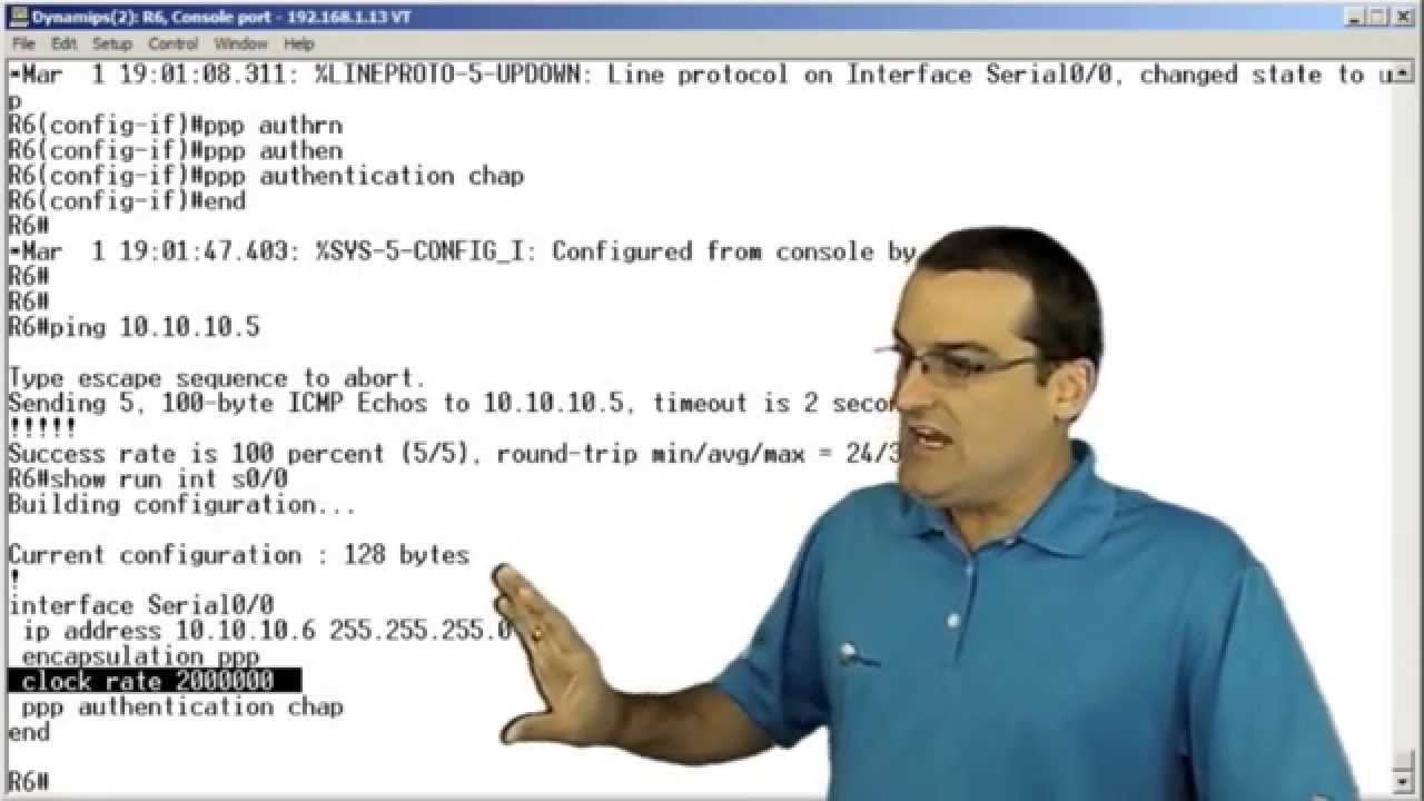 Establishing a Point-to-Point WAN Connection with PPP - YouTube