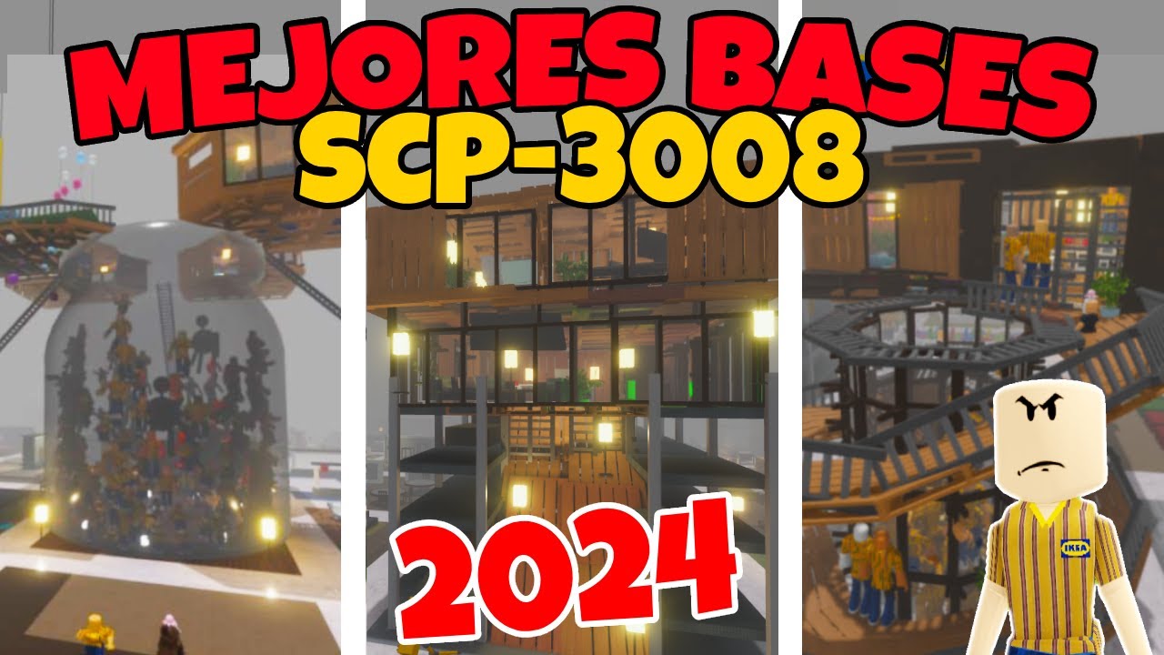 TOP MEJORES BASES SEGURAS DE 2024! SCP-3008 (Roblox) 🔥🏡🔨 - YouTube