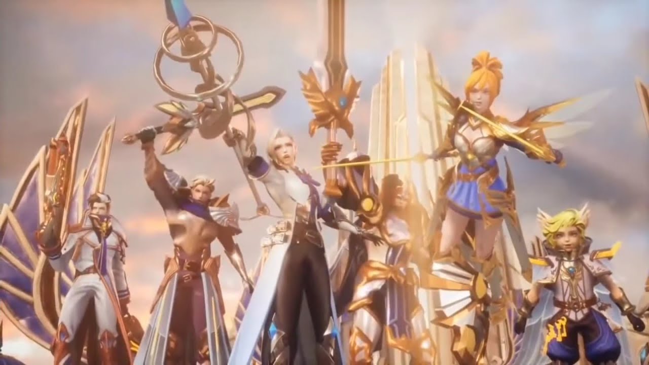 MOBILE LEGENDS FULL MOVIE : EMPIRE REBORN VS LIGHTBORN SQUAD TRAILER ...