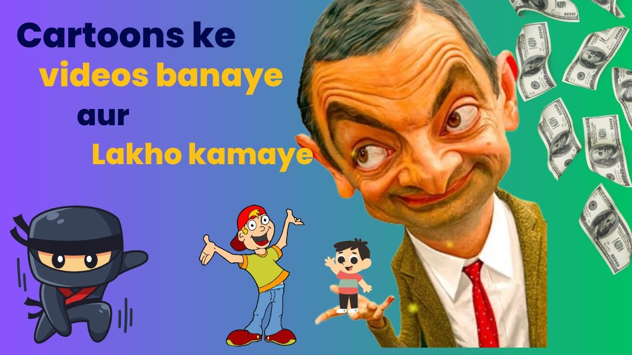 How to make cartoons animation videos// Canva main Cartoon ke Videos ...