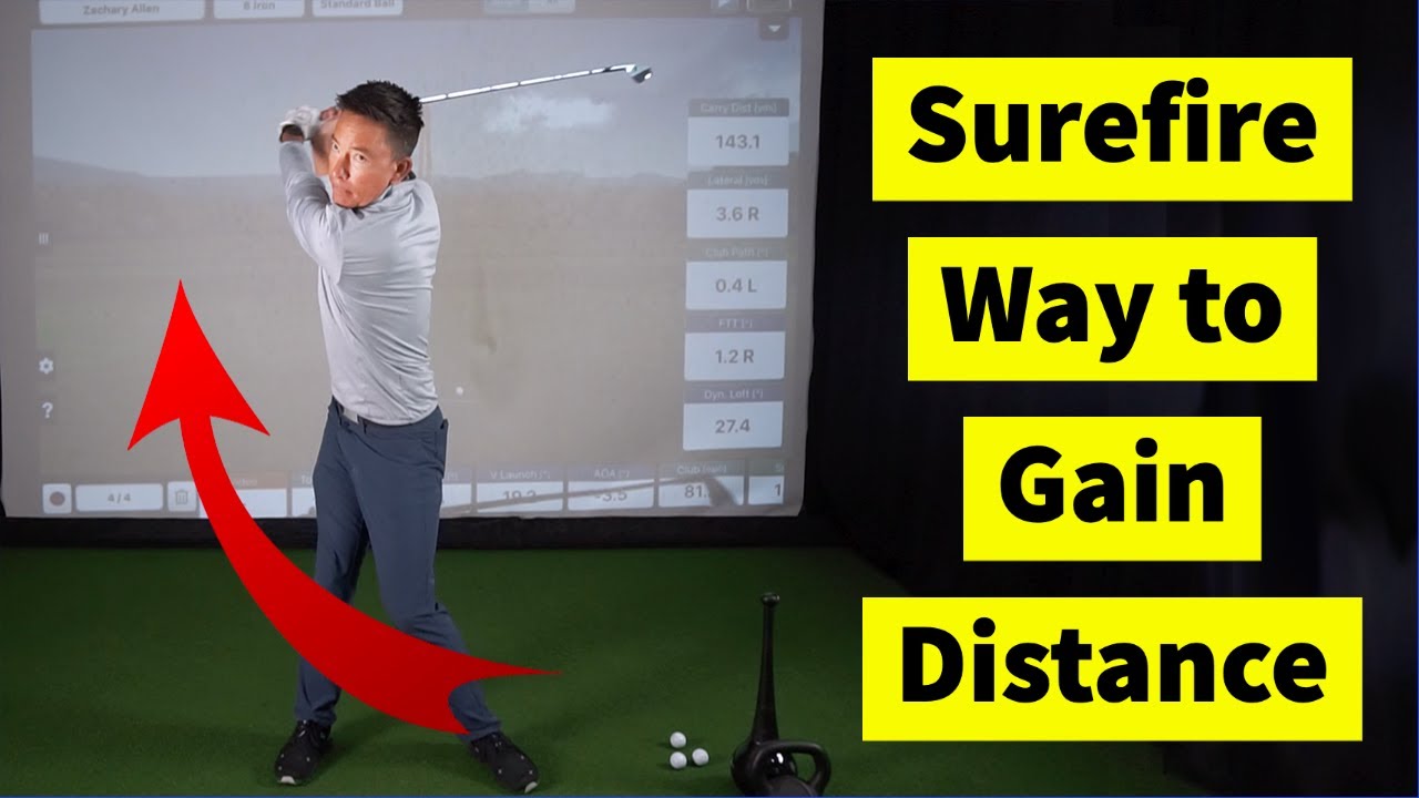 A Surefire and SURPRISING Way to Gain Distance and Clubhead Speed - YouTube