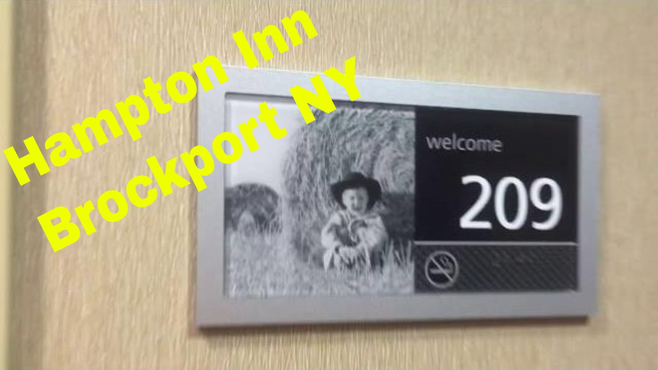 Welcome To The Hampton Inn Brockport New York Inn Tour - YouTube