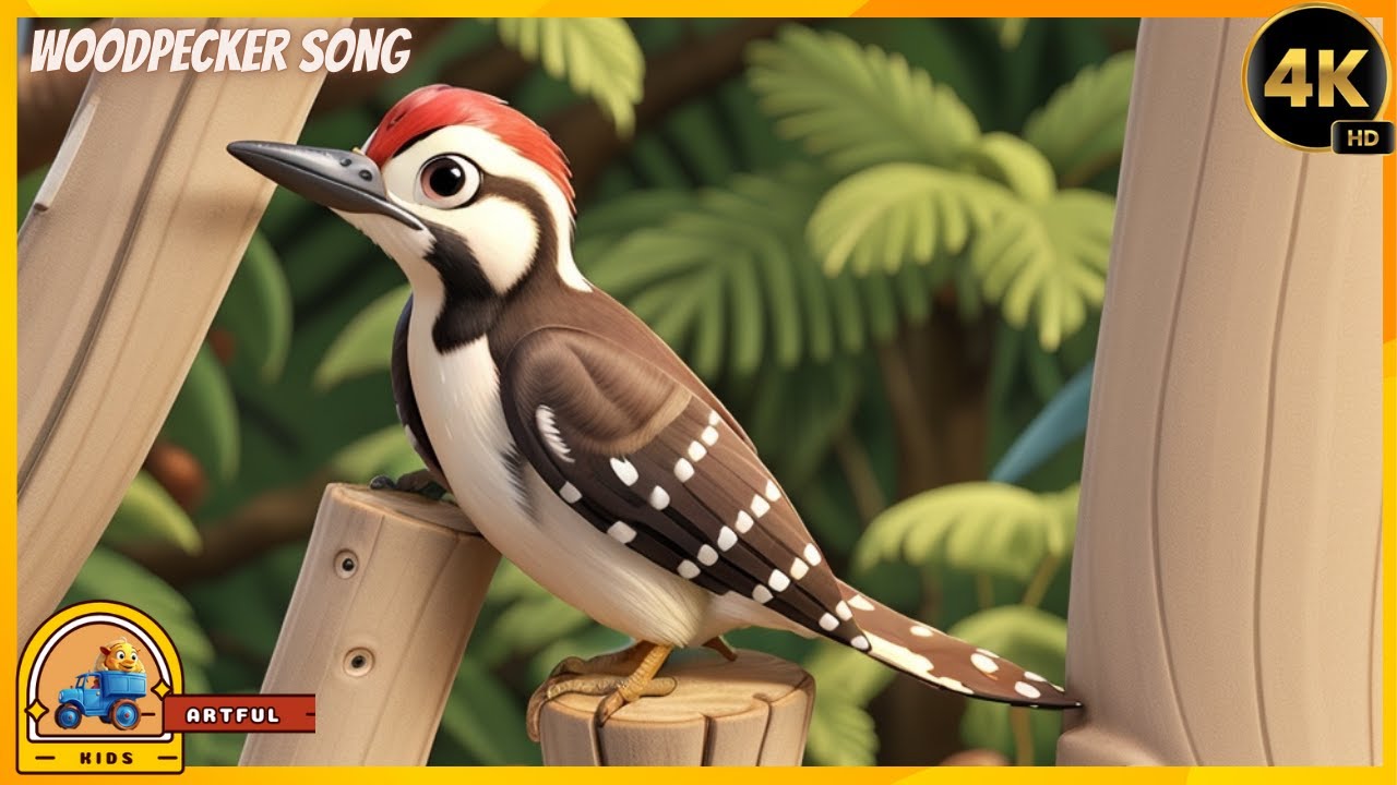 Woodpecker’s Tap-Tap Song 🐦 | Sing Along with Nature 🎵 - YouTube