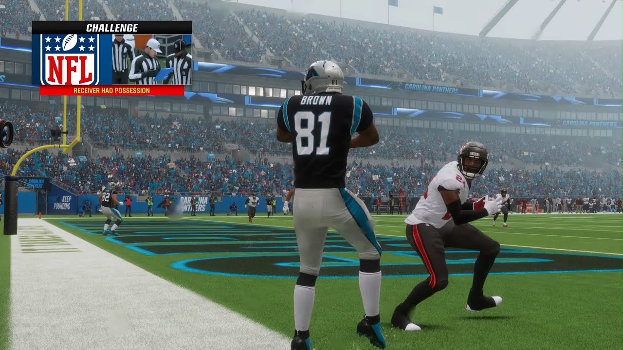 Madden 23 - Carolina Wide Receiver Antonio Brown - Stressful Booth ...