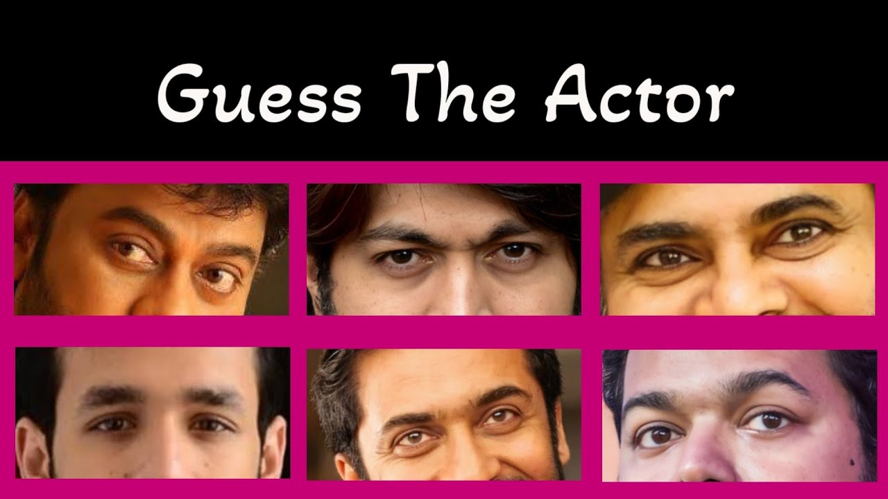 Guess actors by picture #3 | Telugu Movie Quiz | tollywood Quiz |#oho ...