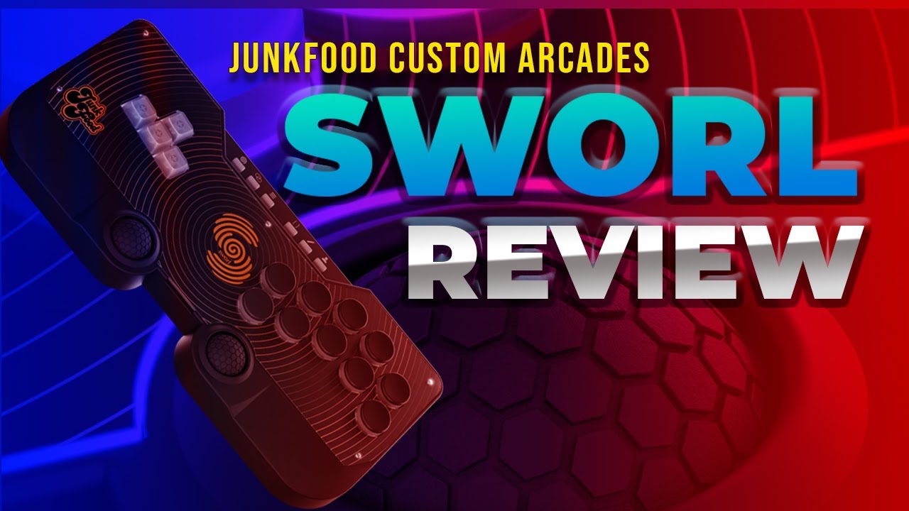 JUNKFOOD CUSTOM ARCADES : THE SWORL REVIEW - YouTube