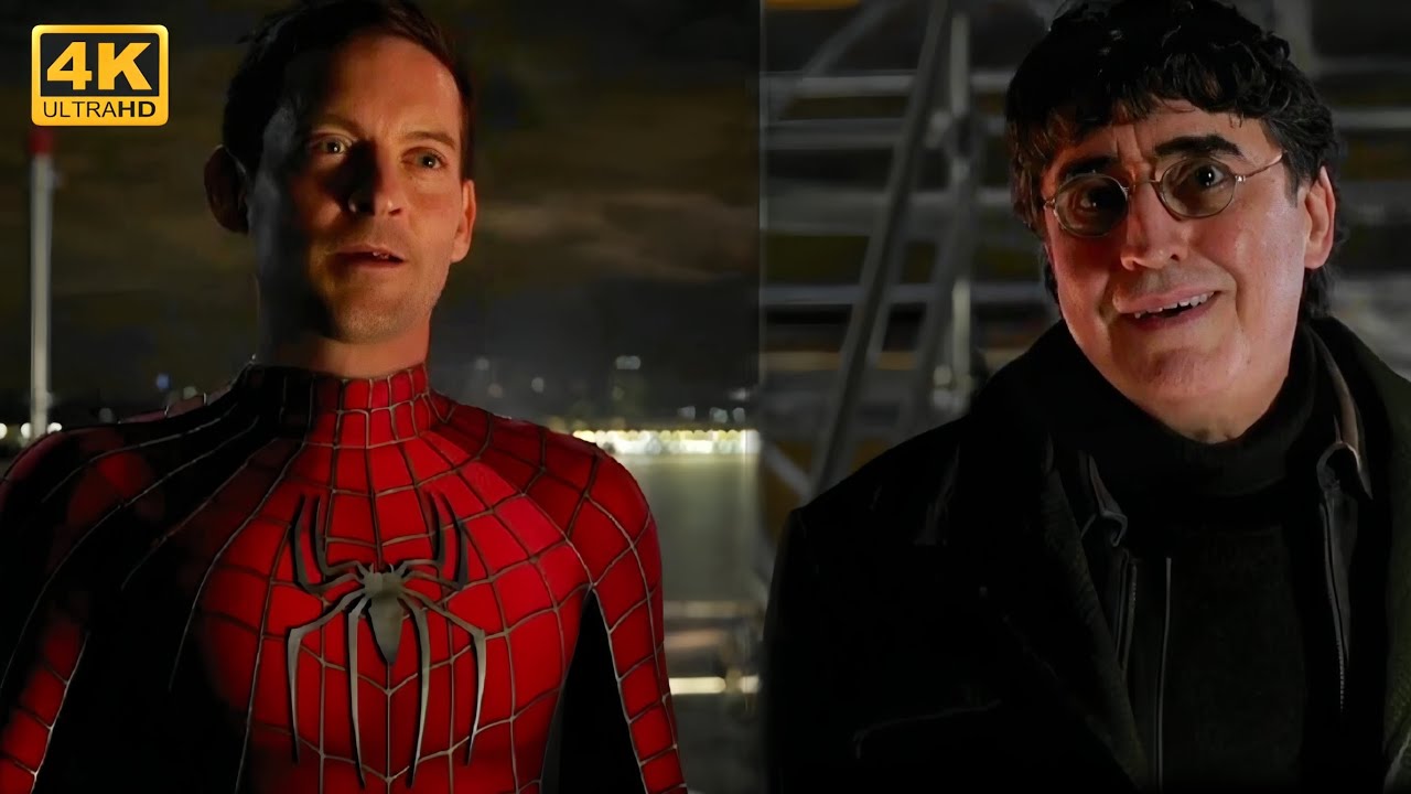 Peter Parker & Otto in spider man no-way-home 4K ️| #spiderman2 # ...