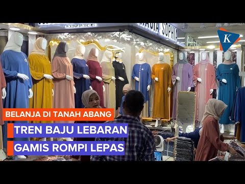 Tren Gamis Rompi Lepas Lagi Ramai di Pasar Tanah Abang