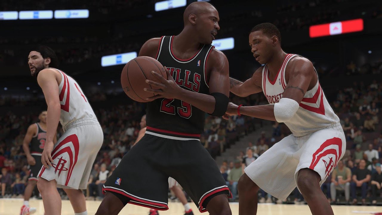 1998 CHICAGO BULLS vs 2008 HOUSTON ROCKETS NBA CLASSIC 2K25 4K UHD ...