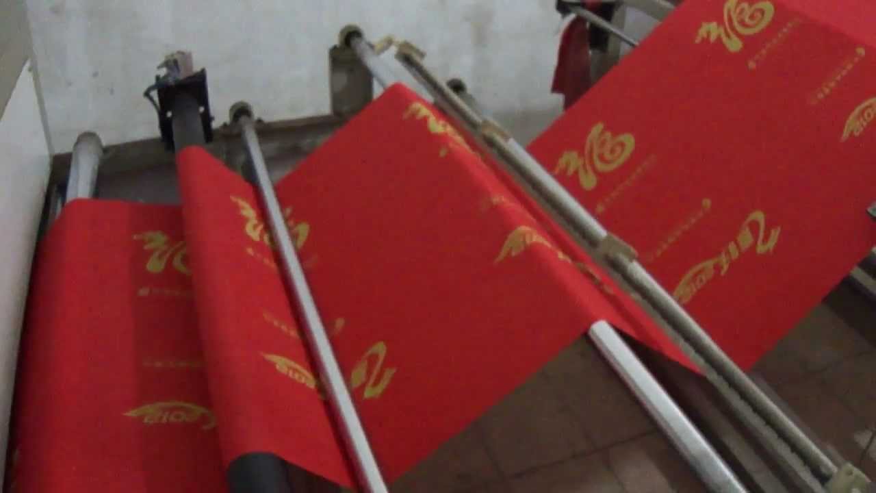 2013 Latest fully automatic single color non woven roll to roll screen ...