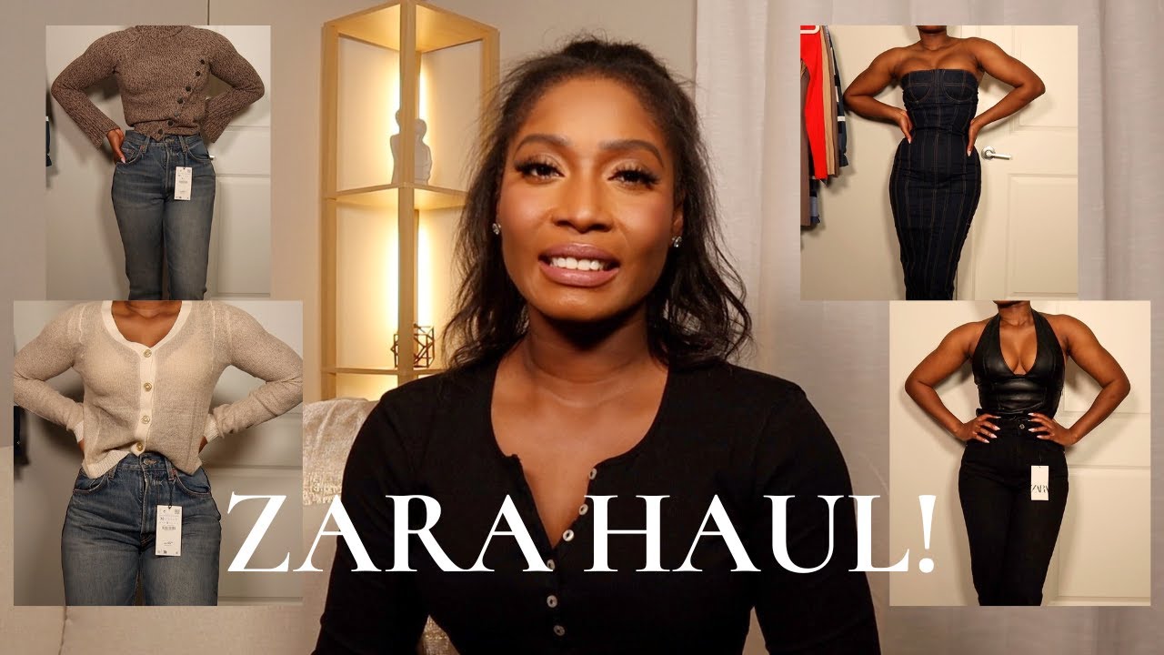 ZARA Try On Haul - Dresses, Matching Sets, Sweaters, & More... - YouTube