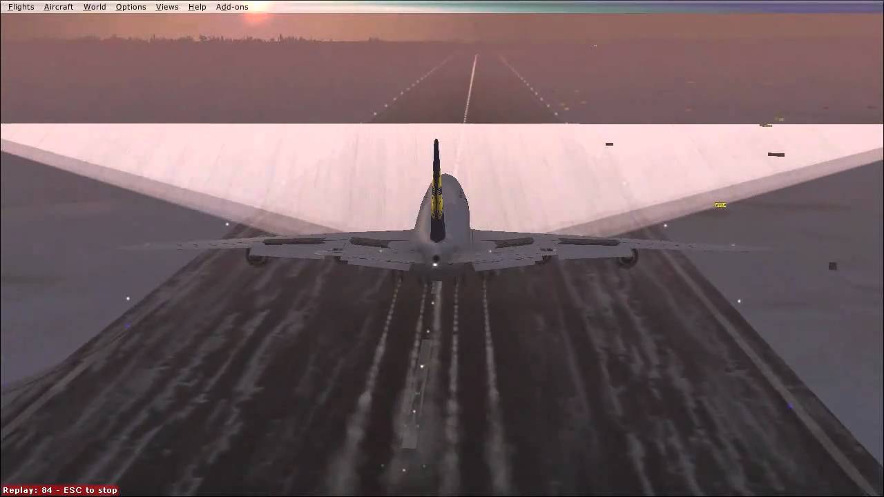 FSX-Lufthansa PMDG 747-8i ILS Landing in Frankfurt [HD] - YouTube