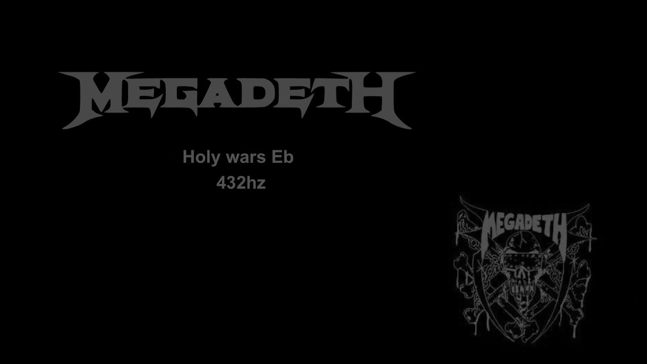 Megadeth: Holy Wars Eb 432hz Backing Track HQ - YouTube