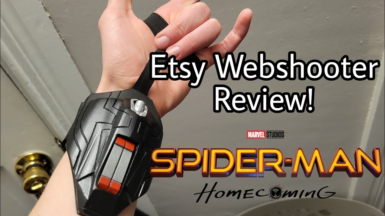 Spider-Man Homecoming Webshooters Review (Etsy) - YouTube