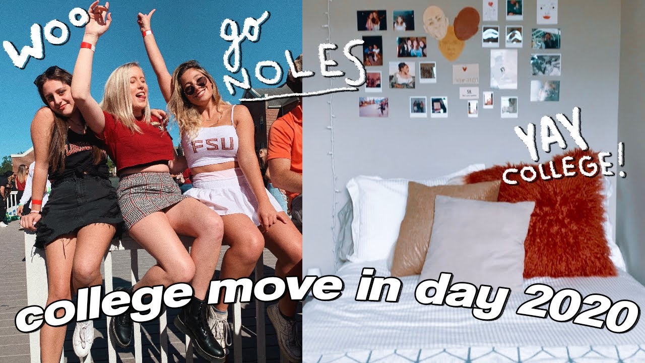 COLLEGE MOVE IN DAY 2020 VLOG | Florida State University! - YouTube