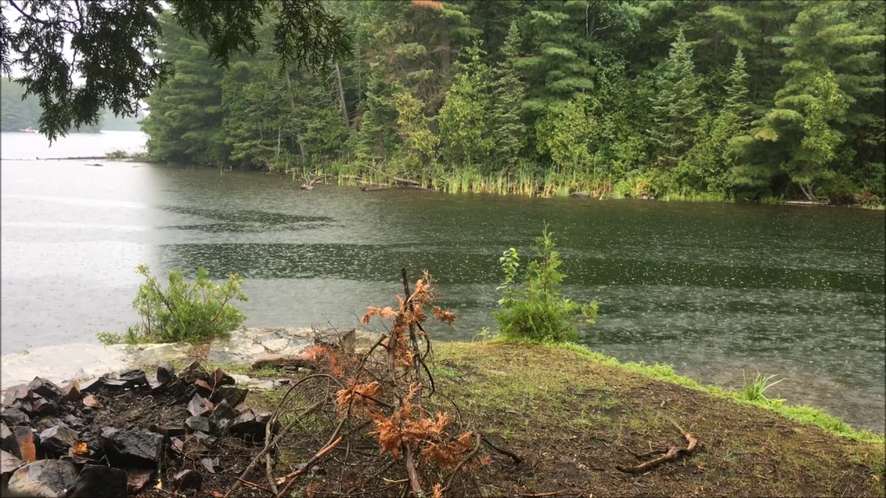 Temagami Solo Camping Fishing Sunrise - YouTube