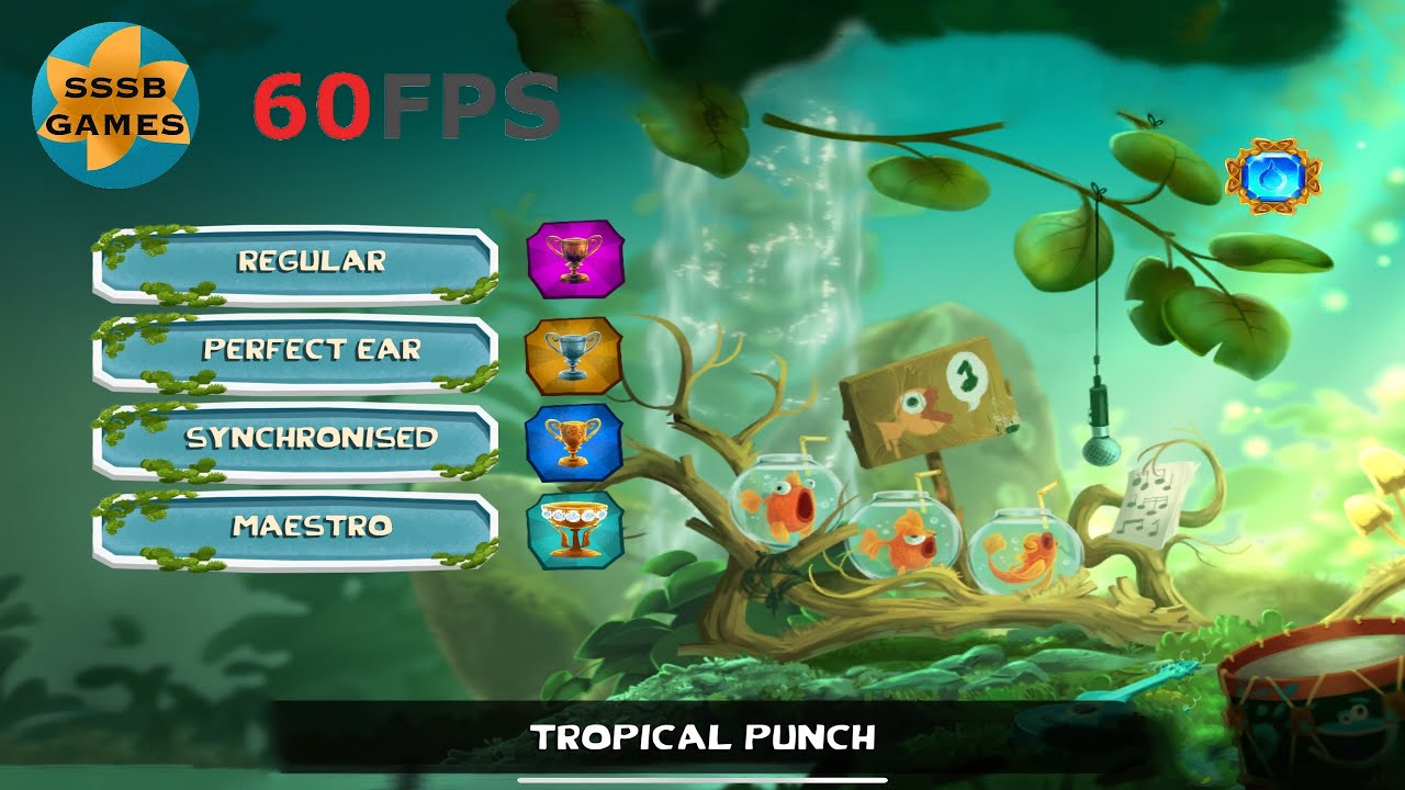 Rayman Mini: Music - Tropical Punch All Levels , Apple Arcade ...
