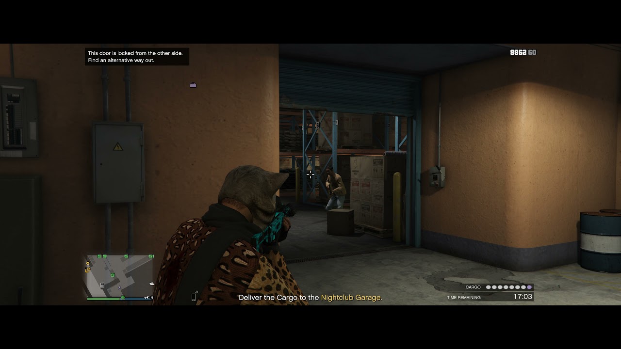 GTA Online: Business Battle Brainless NPCs - YouTube