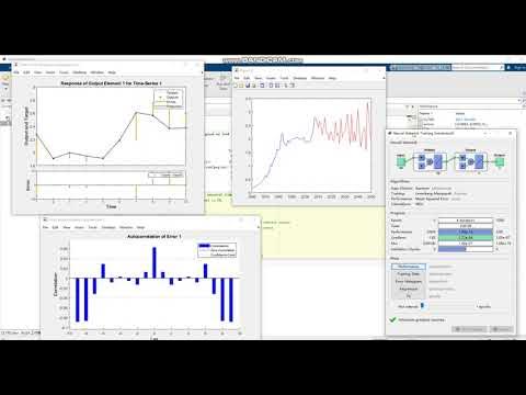 Time series prediction based on NAR neural network （matlab） - YouTube