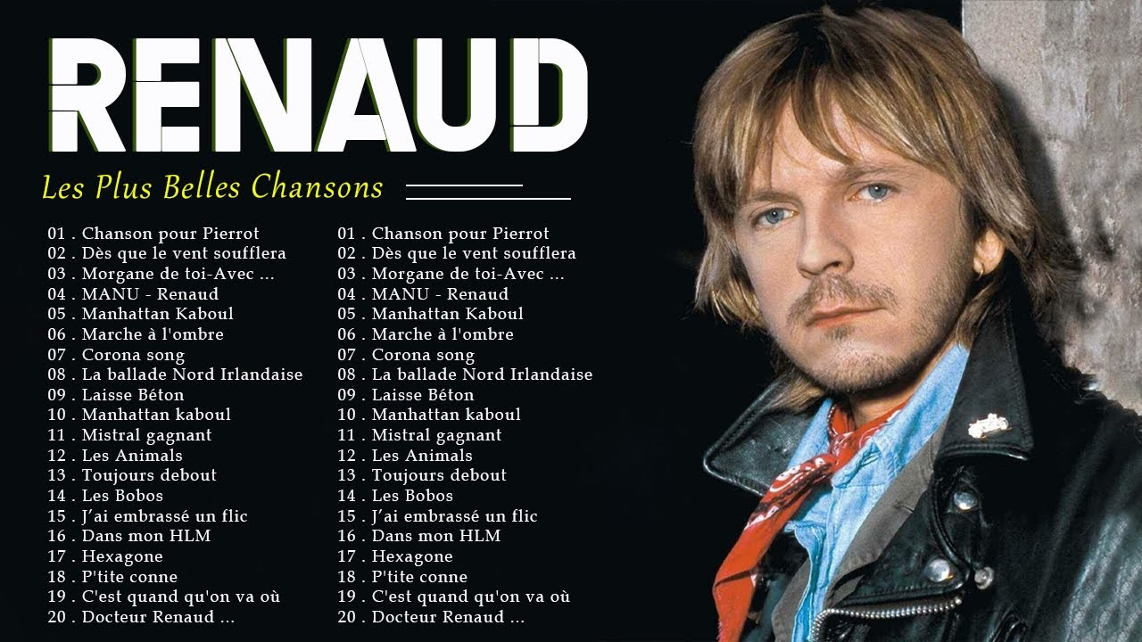 Renaud les plus grands succès - Les Plus Grands Tubes de Renaud ...